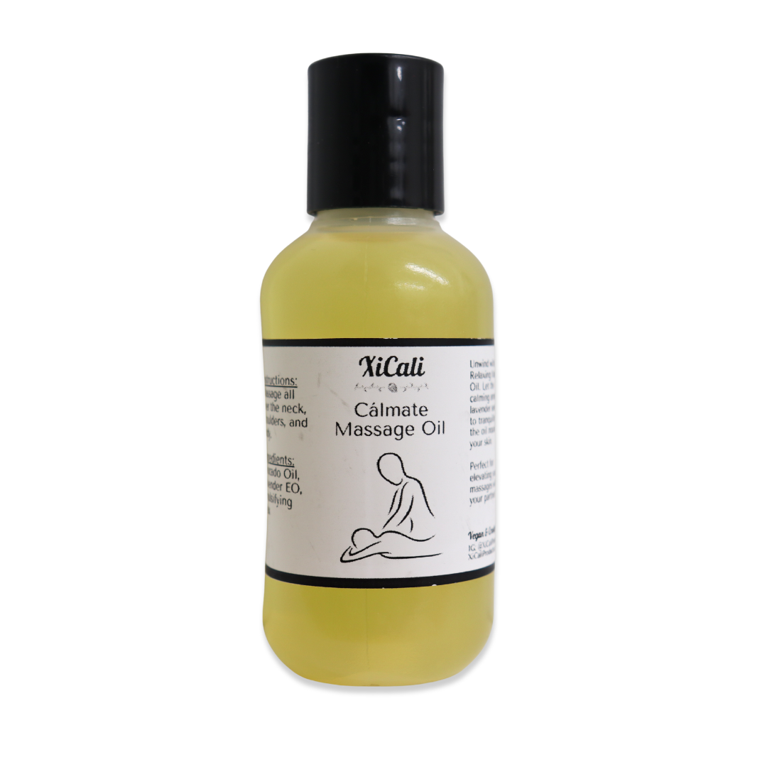Cálmate Lavender Massage Oil – XiCali Products